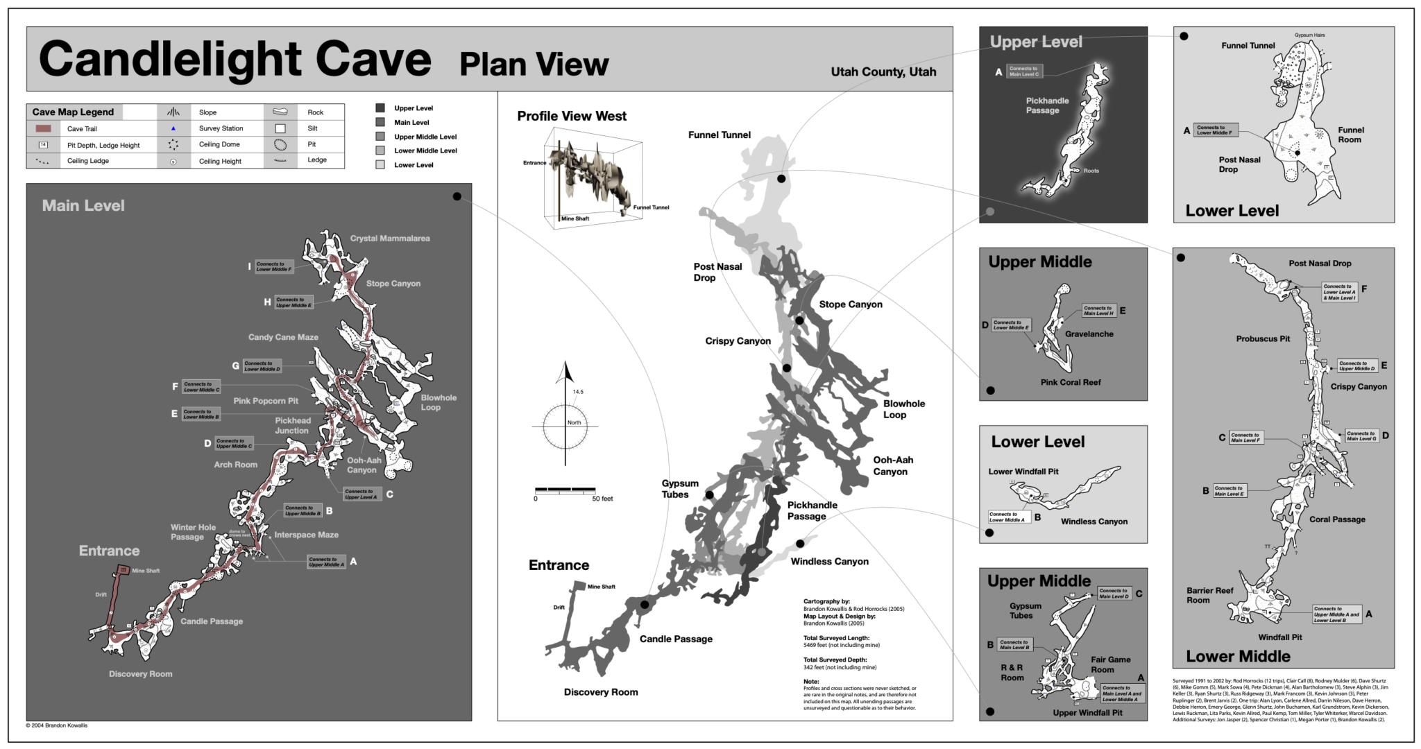 Candlelight Cave Map - Brandon Kowallis